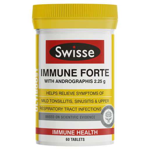 Swisse Ultiboost Immune Forte 60 Tablets | Amcal Pharmacies